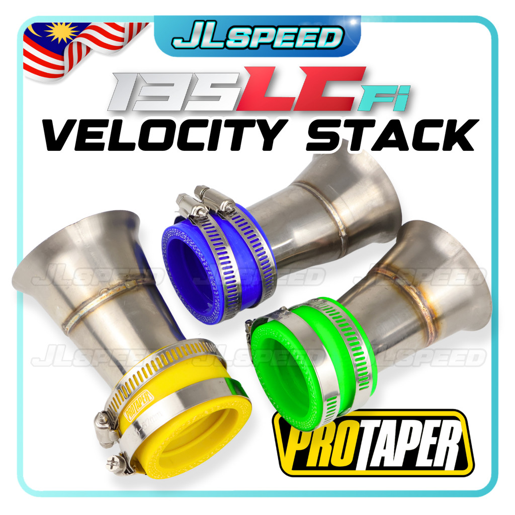 PROTAPER LC135 V8 FI Velocity Stack Throttle Body Hose Trumpet Racing ...