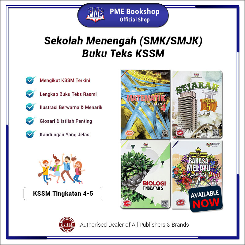 【PME Bookshop】 SMK / SMJK / Sekolah Menengah Buku Teks / Textbook KSSM ...