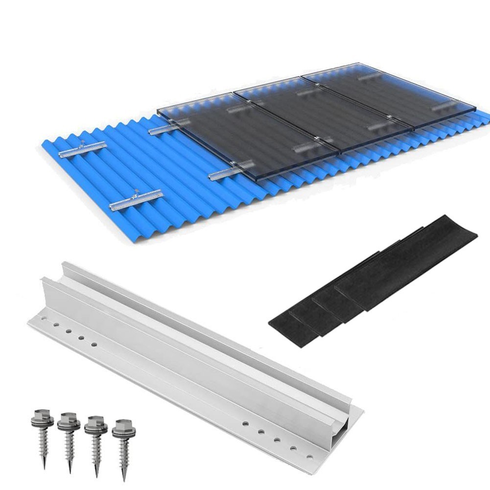 [HOT] PV Photovoltaic Solar Panel Accessories Trapezoidal Mounting ...