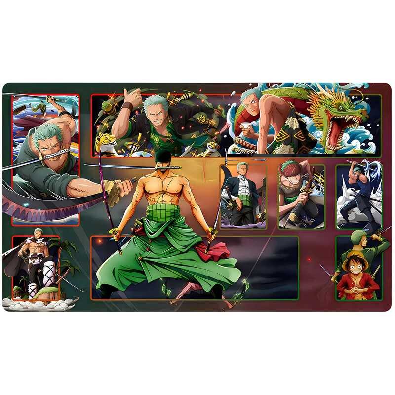 One Piece Cards Playmat Single Double Person Luffy Roronoa Zoro Sanji ...