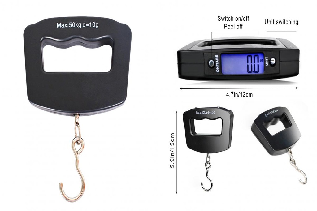 Suitcase Weighing Device Portable Digital Scale Portable Electronic ...