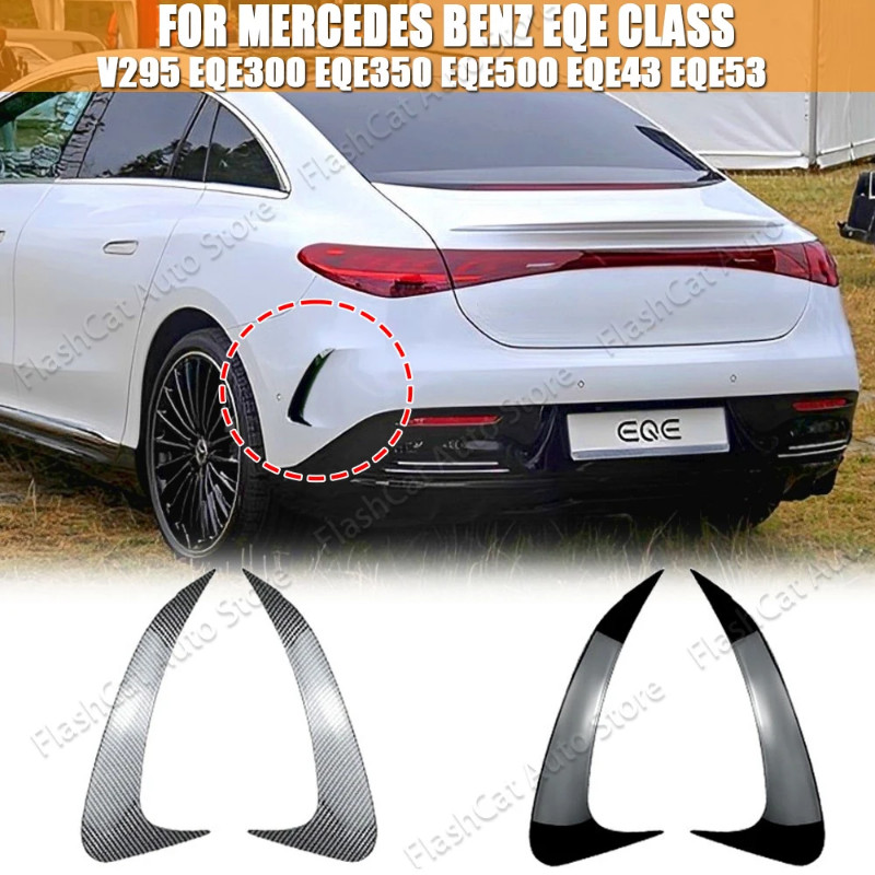 Rear Bumper Spoiler Side Canard Air Vent Cover Inserts Accessories For ...