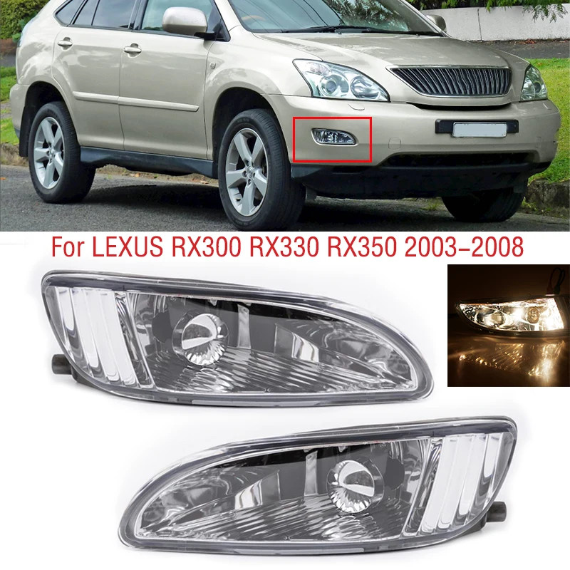 Frontlight Foglamp For Lexus RX300 RX330 RX350 2003-2008 Car Front ...