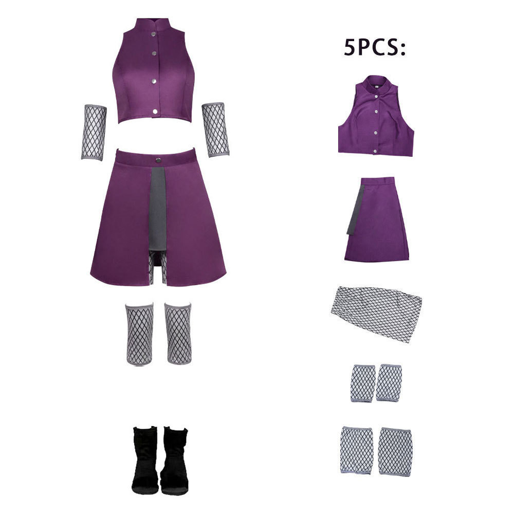 Ninja Clothes Yamanaka Ino Cos Clothes Halloween Costumes Two ...