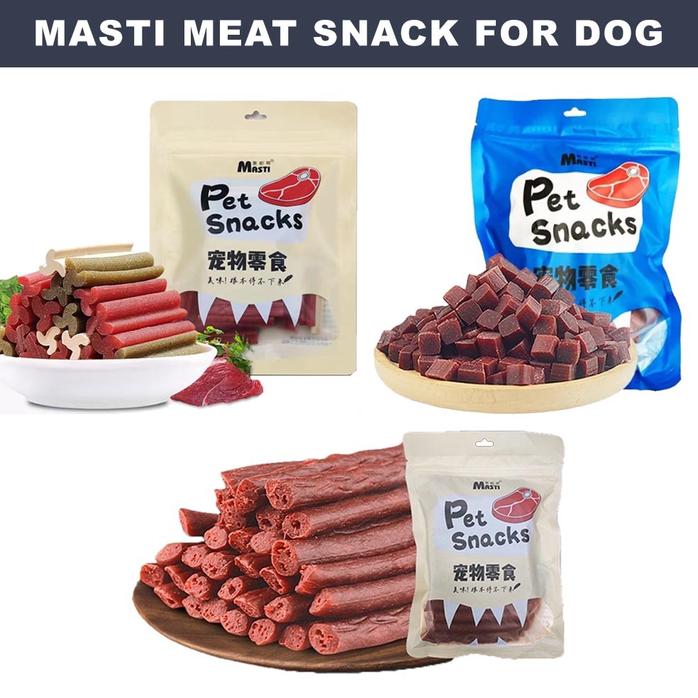 Masti 500g/230g Soft Beef Cubes Sticks & Dental Bone Molar Teeth ...