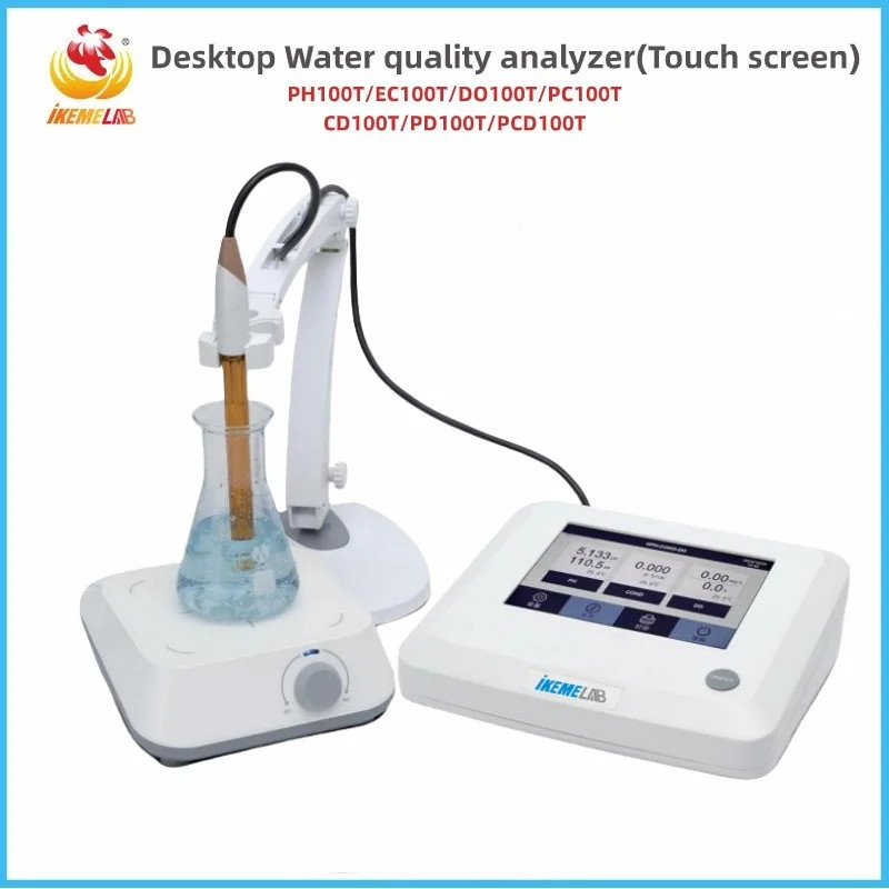 IKEME Multifunctional Water Quality Analyzer EC/DO/PC/CD/PD/PCD Desktop ...