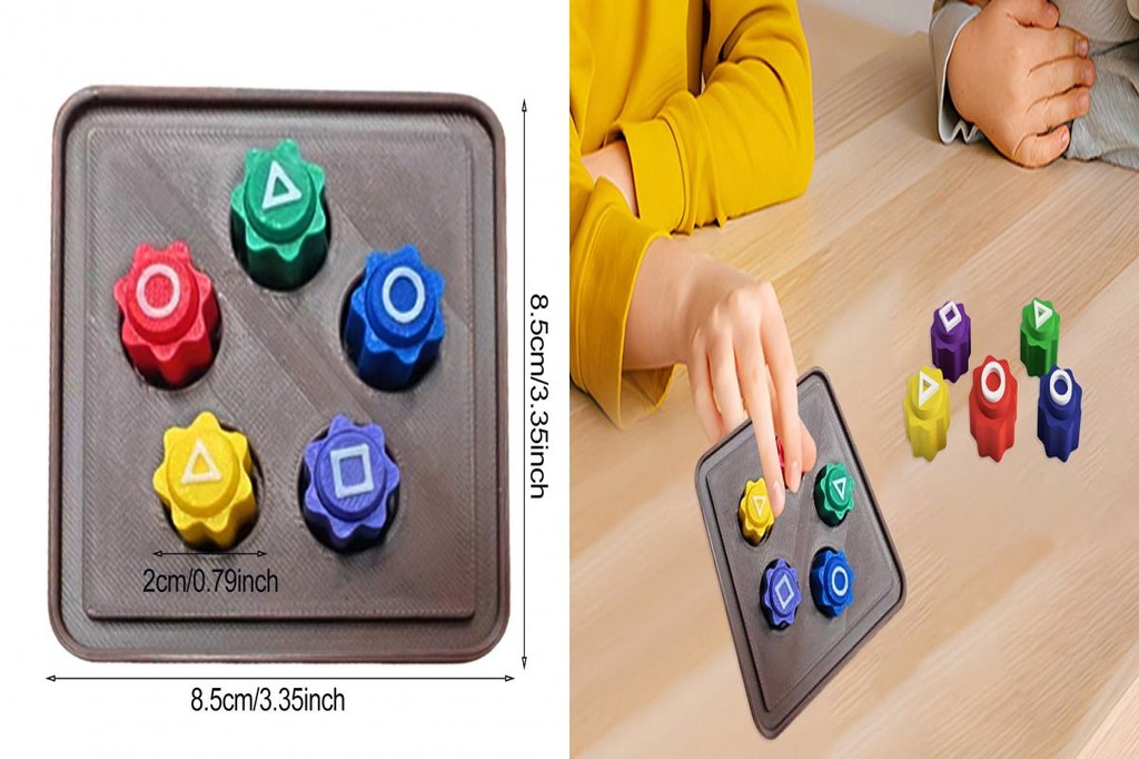 Portable Game Sieve Compact Game Set Traditional Korean 5 Stone Pebbles ...