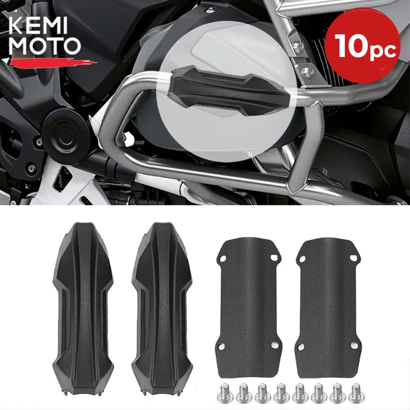 KEMiMOTO Motorcycle Engine Guard Bumper Protection Decorative Block ...
