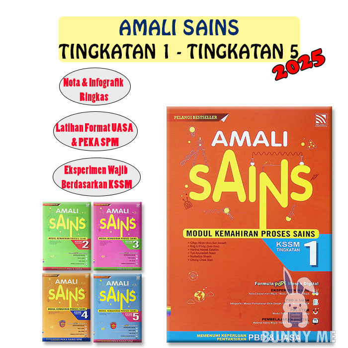 [BUNNY] 2025 SMK/ SMJK Buku Sekolah : Pelangi Amali Sains KSSM ...
