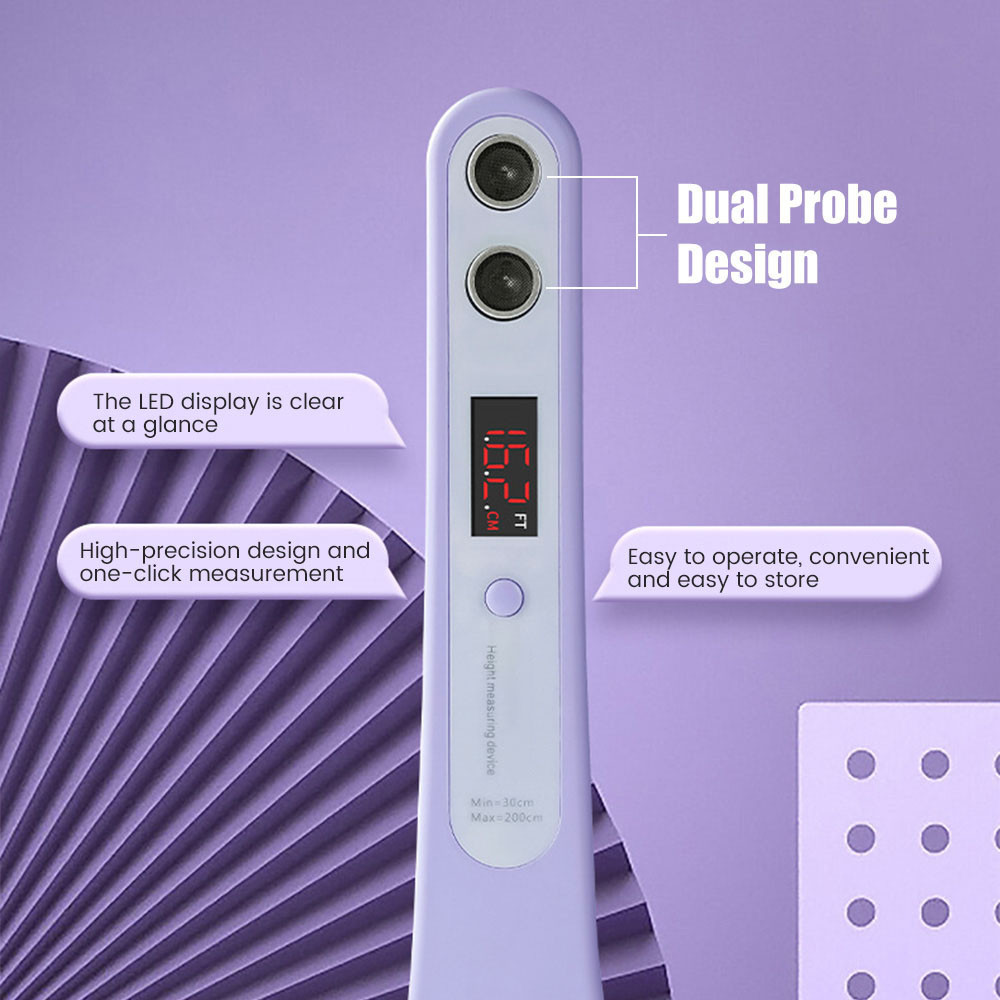 Electric Height Measurement Ruler for 30-200cm Ultrasonic Body Height ...