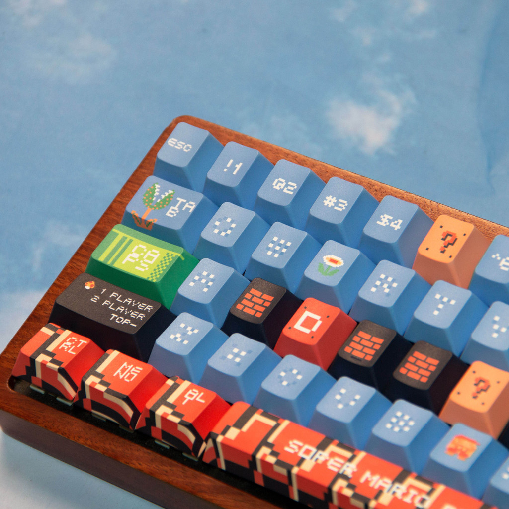 New Keycaps Personalized Hi Yuanchuang Super Mario Original Side ...