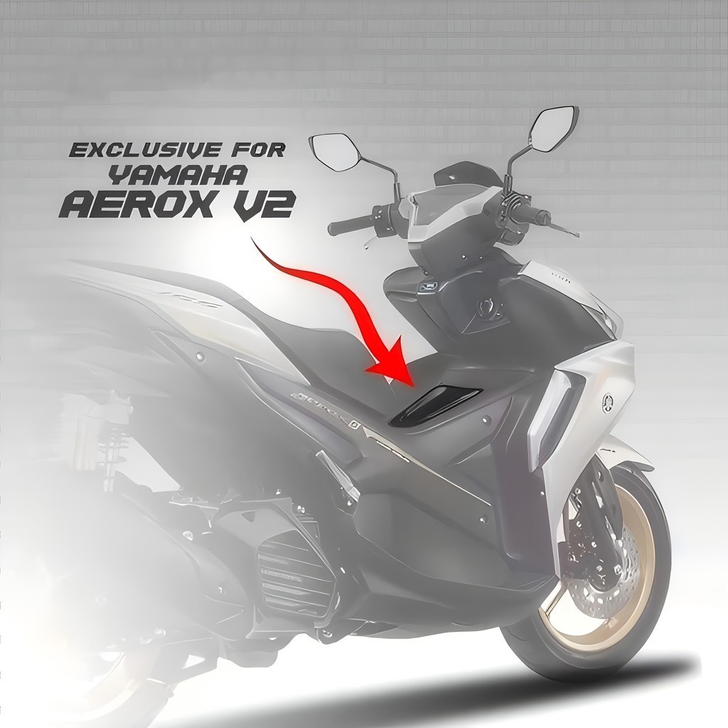 Yamaha NMAX V2 Aerox V2 Gas Tank Cover Trasparent Carbon ABS Plastic ...