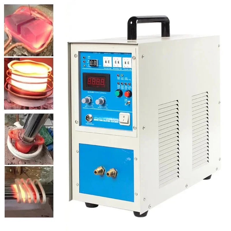 High Frequency Induction Heating Machine Welding Machine Metal Quenching Coil 15KW Small ...