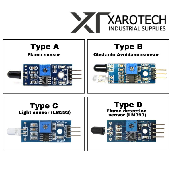 IR Infrared Flame / Obstacle Avoidance/ Light Photo Transistor ...