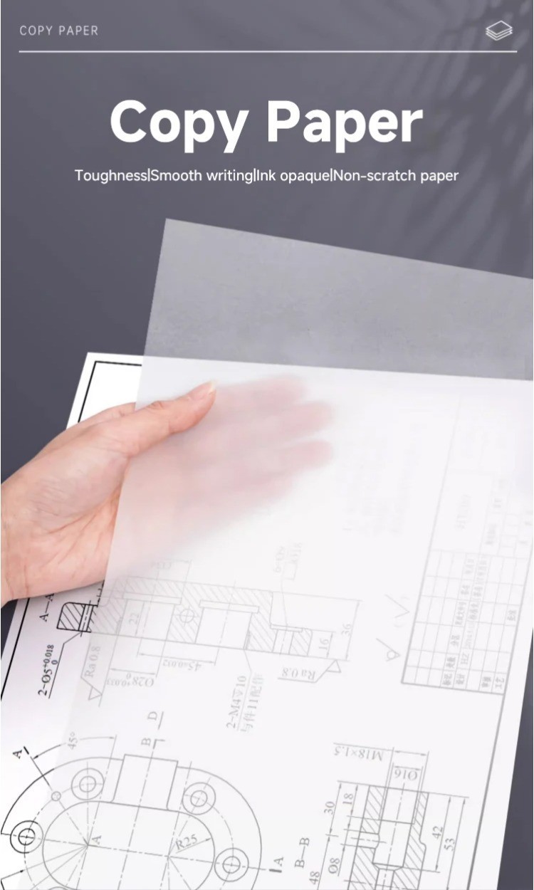 Translucent Copying Paper Copy Paper 16K/A4/A5 For Drawing Calligraphy ...