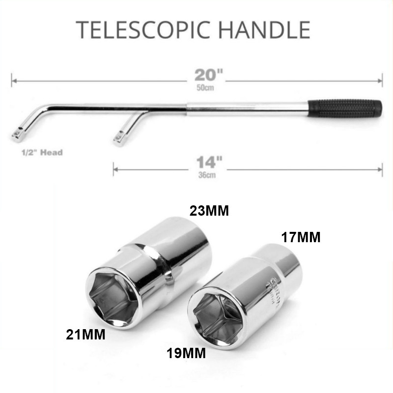 Wheel Removal Block Wrench Spanner Equipment L Tightener Wrench ...