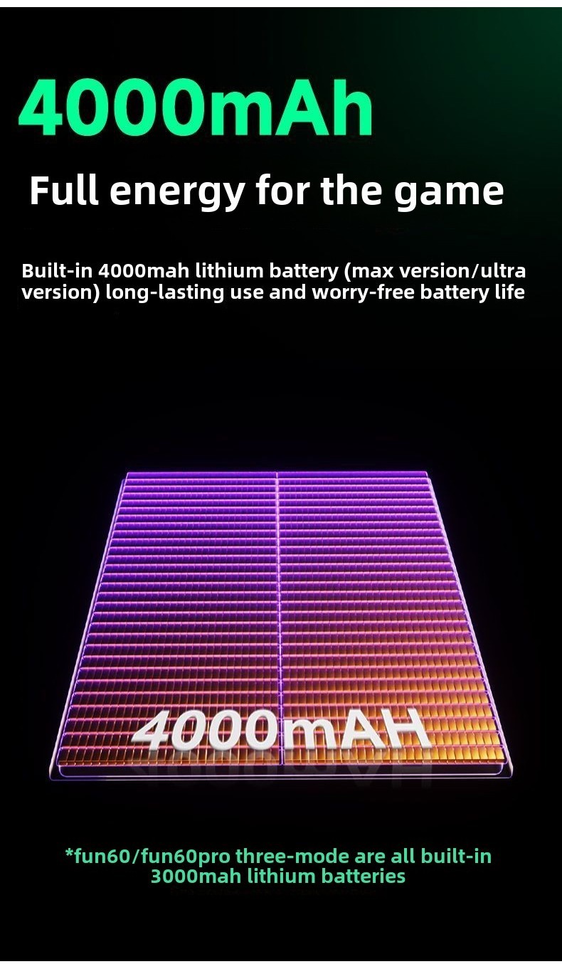 FUN60 Pro / Max Game Magnetic Switch Keyboard Rapid Trigger 8K Polling ...