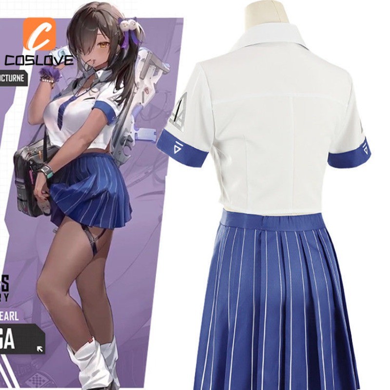 Anime Game Goddess of Victory: Nikke Naja Cosplay Clothing Full Set for ...