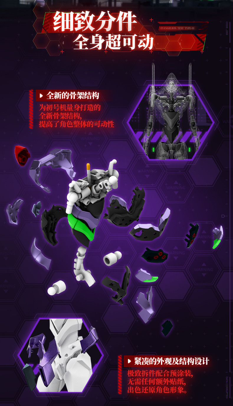 Blokees Neon Genesis Evangelion eva First Machine Legendary Edition ...