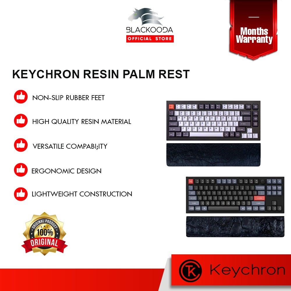 Keychron Resin Palm Rest | Shopee Malaysia
