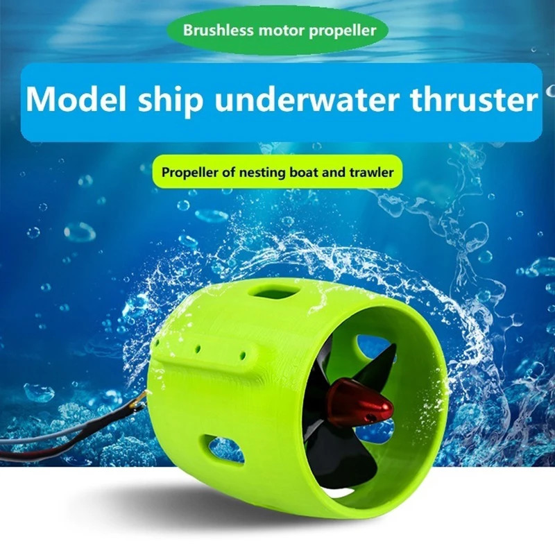 DC 12V 24V Underwater Jet Boat 4-Blade CW CCW Thruster Engine Used In ...