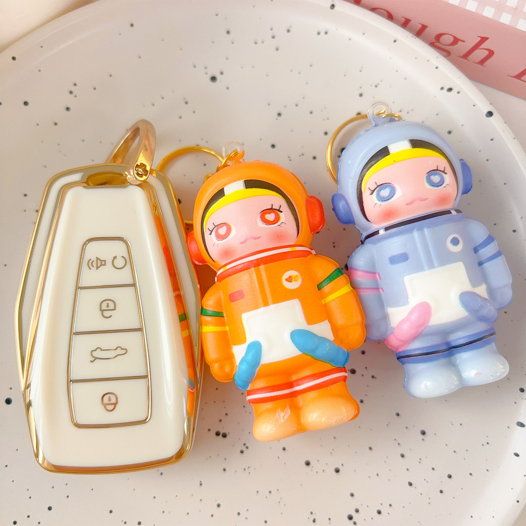 Soft Molly Spacemen Slow Rebound Stress Relieving Toys Keychain - Candy ...