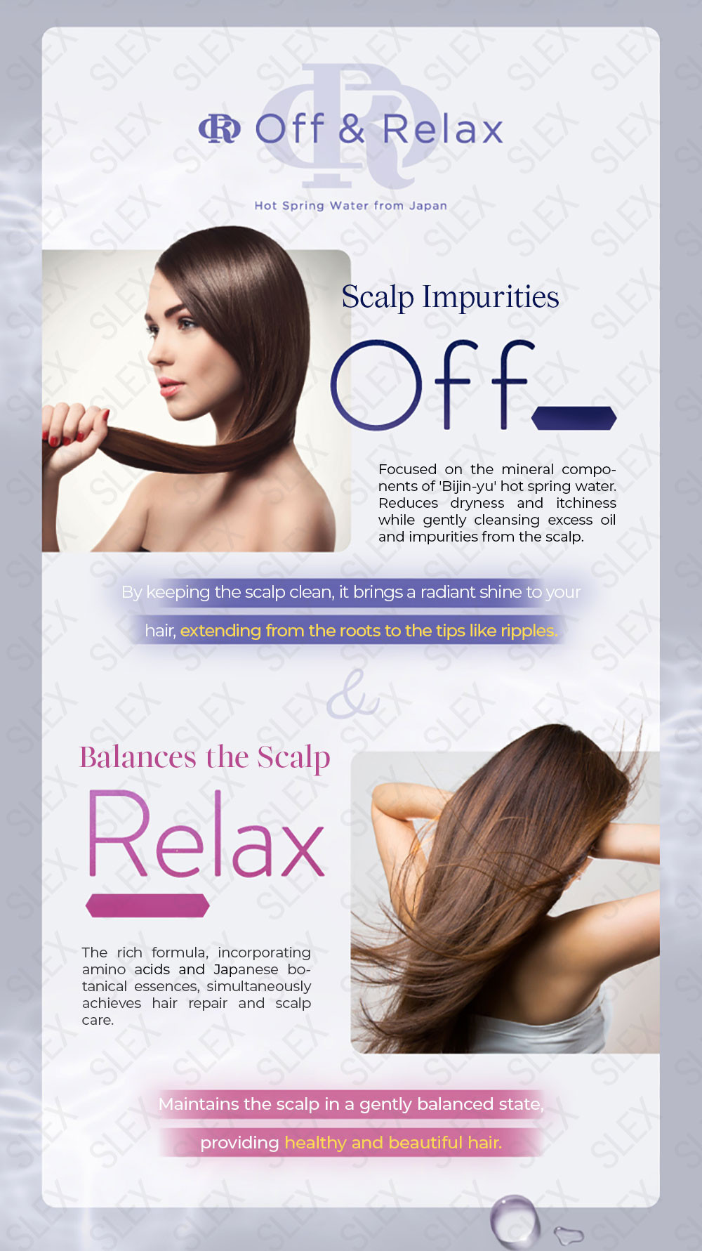 (MY Official) Off & Relax Silky Night Repair Shampoo / Treatment (460ML ...