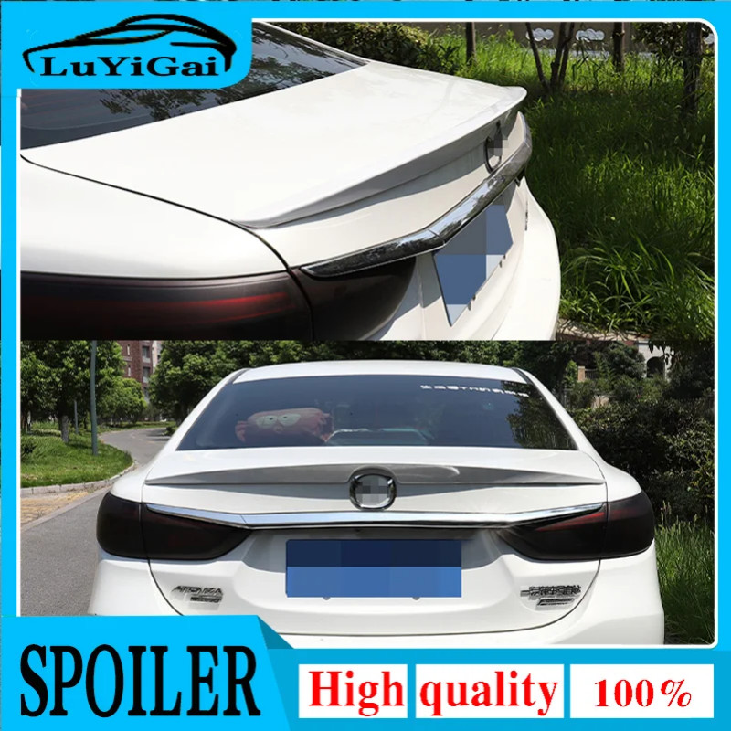 For Mazda 6 Spoiler 2014-2018 Mazda6 ATENZA Sport spoiler ABS Material ...