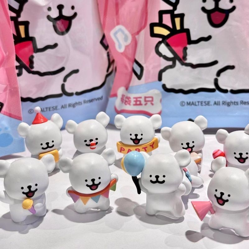 Line Puppy Party Series Mini Cute Tablets Hand-Made Cute Doll Puppet ...