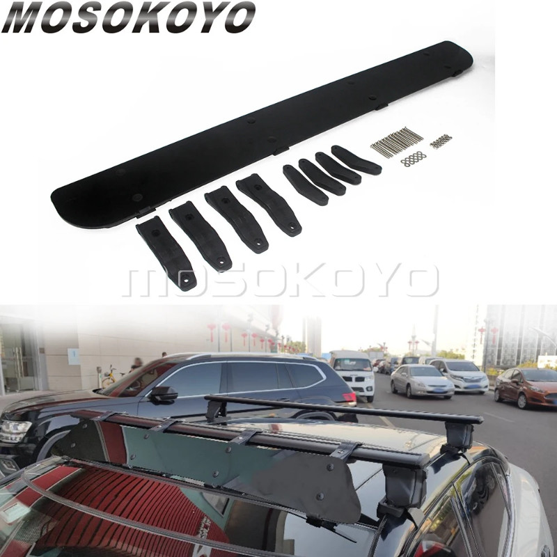 Car Top Roof Racks Windshield Fairing 40" Long Air Deflector Wind ...