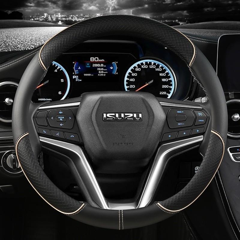 all modelleather penutup stereng steering wheel cover fit dmax mux ...