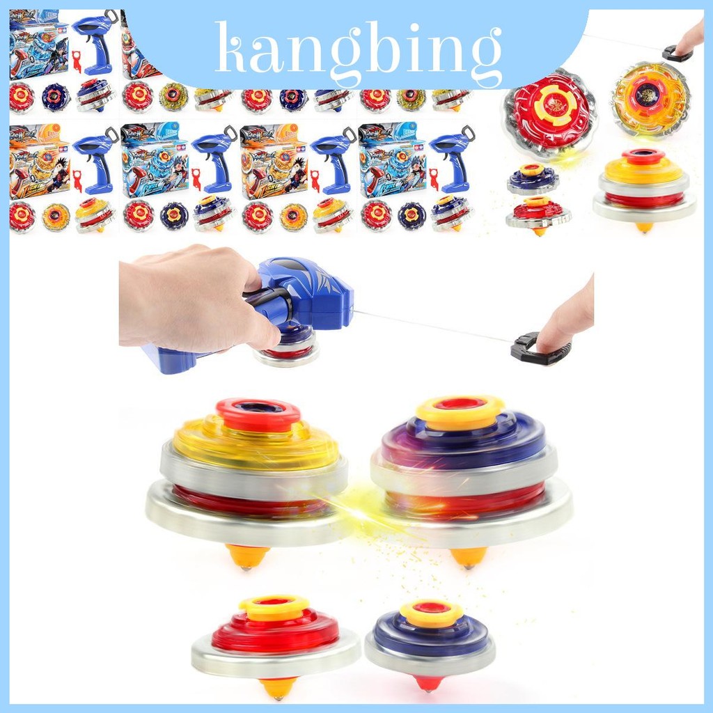 Alloy Battle Exciting Top Toy Set For Kids Featuring Manual Launcher ...