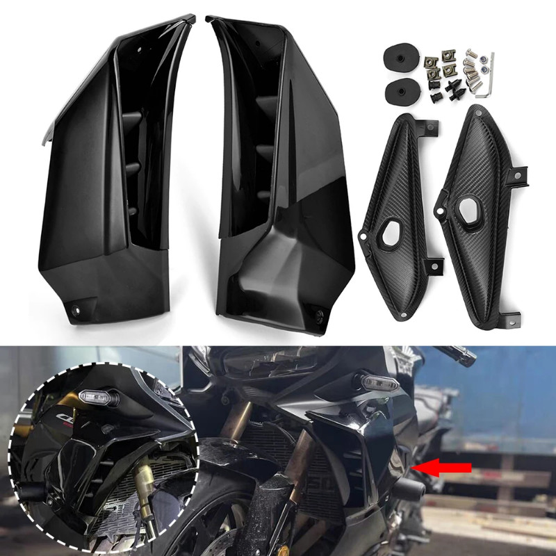 Front Fairing Aerodynamic Winglets Side Spoilers Decorative Dynamic ...