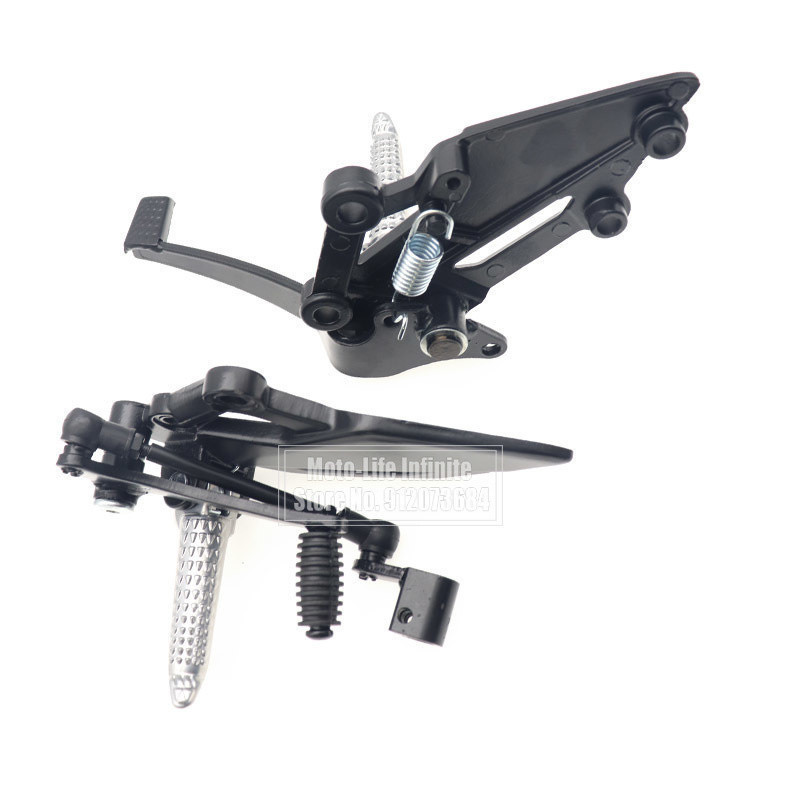 Motorcycle Shift Lever Frontset Foot Peg Bracket Footrest Pedal Shifter ...