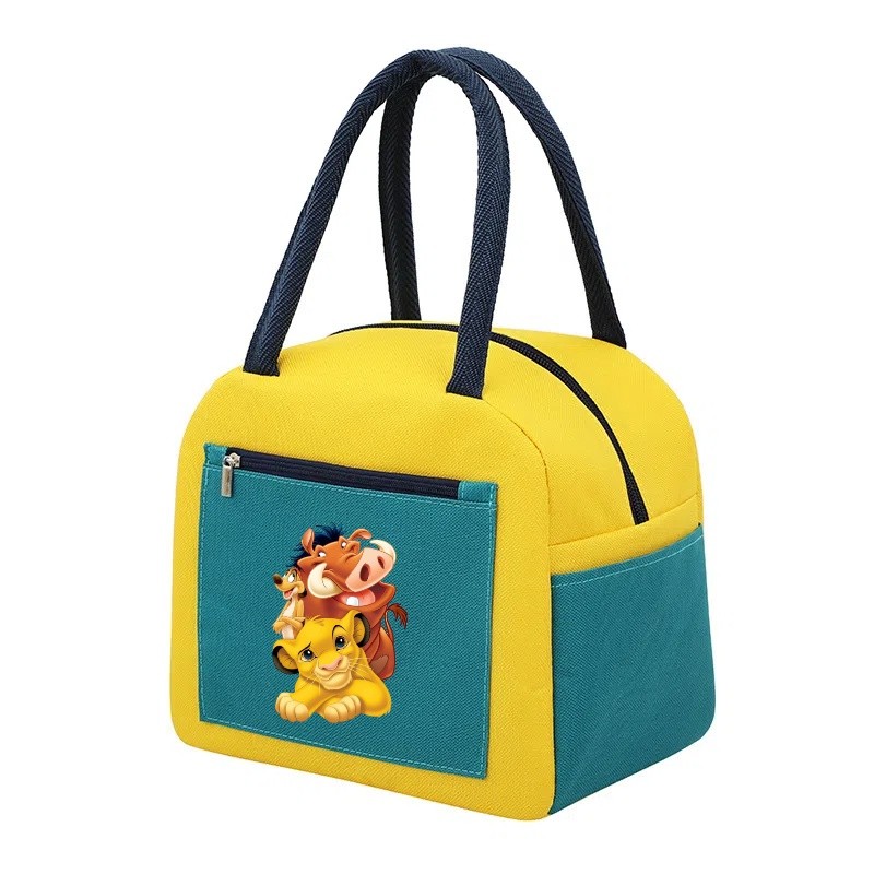 The Lion King lunch bag cartoon printing large capacity aluminum film ...