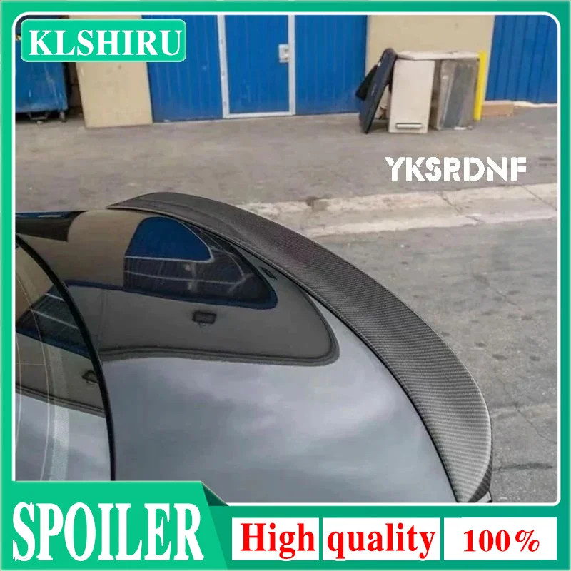For BMW 4 Series F32 Coupe 428i 435i 3D Style Carbon Fiber Rear Spoiler ...