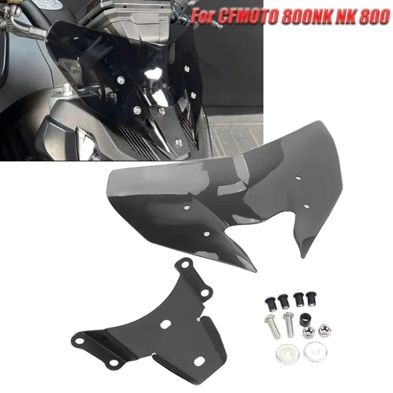 For CFMOTO 800NK NK 800 NK800 Sports Version 2023-2024 Front Windshield ...