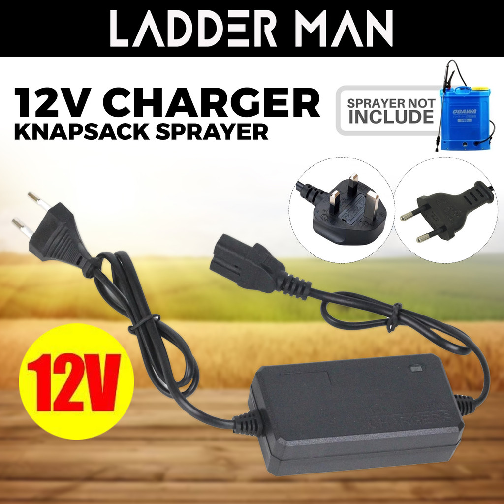 12V Rechargeable Knapsack Sprayer Charger Garden Sprayer Charger Garden ...