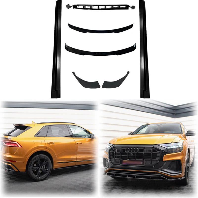 New Design For Audi Q8 Sline S-line 2018 2019 2020 2021 2022 Rear ...
