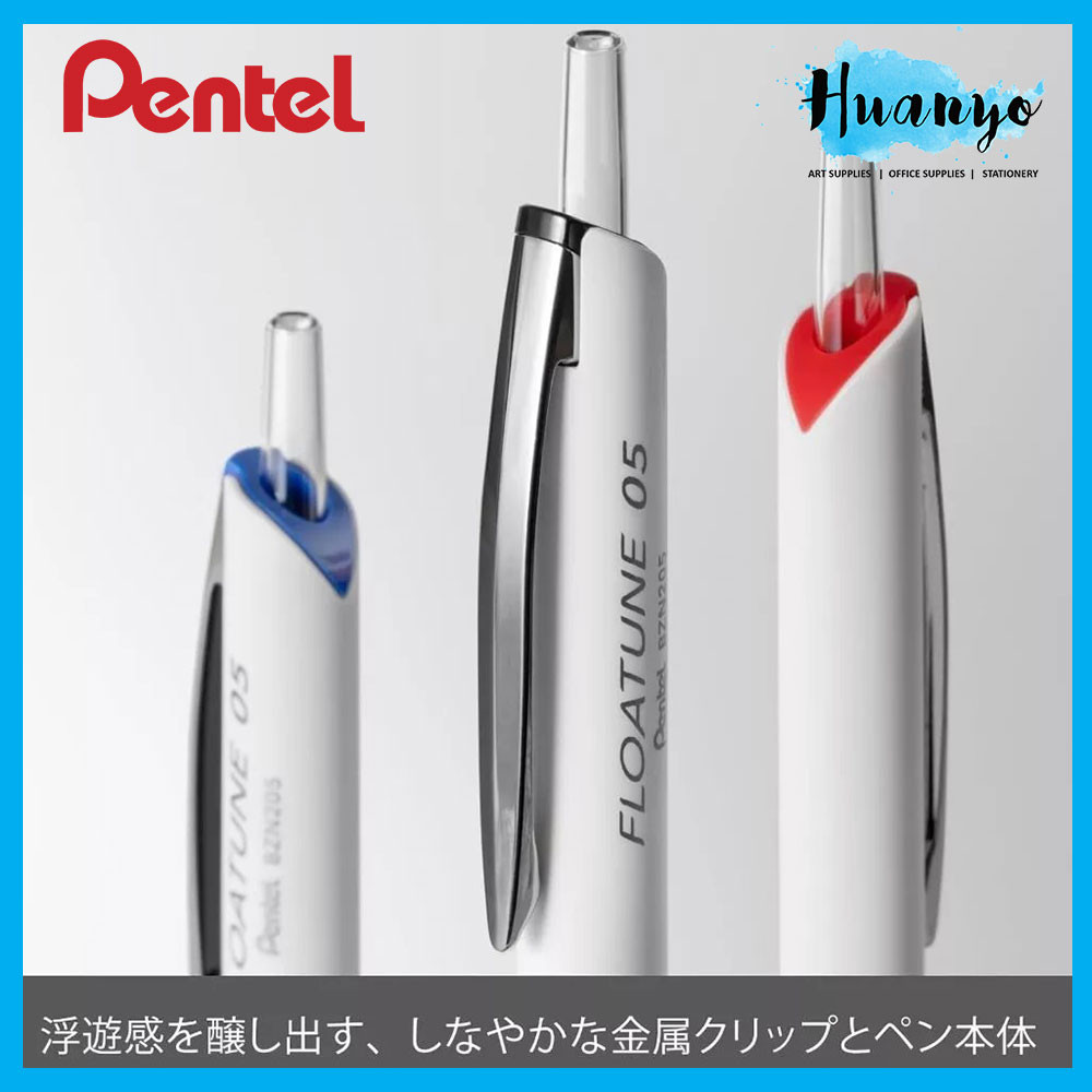 Pentel Floatune Retractable Advance Gel Roller Pen (Oil based-0.5 ...