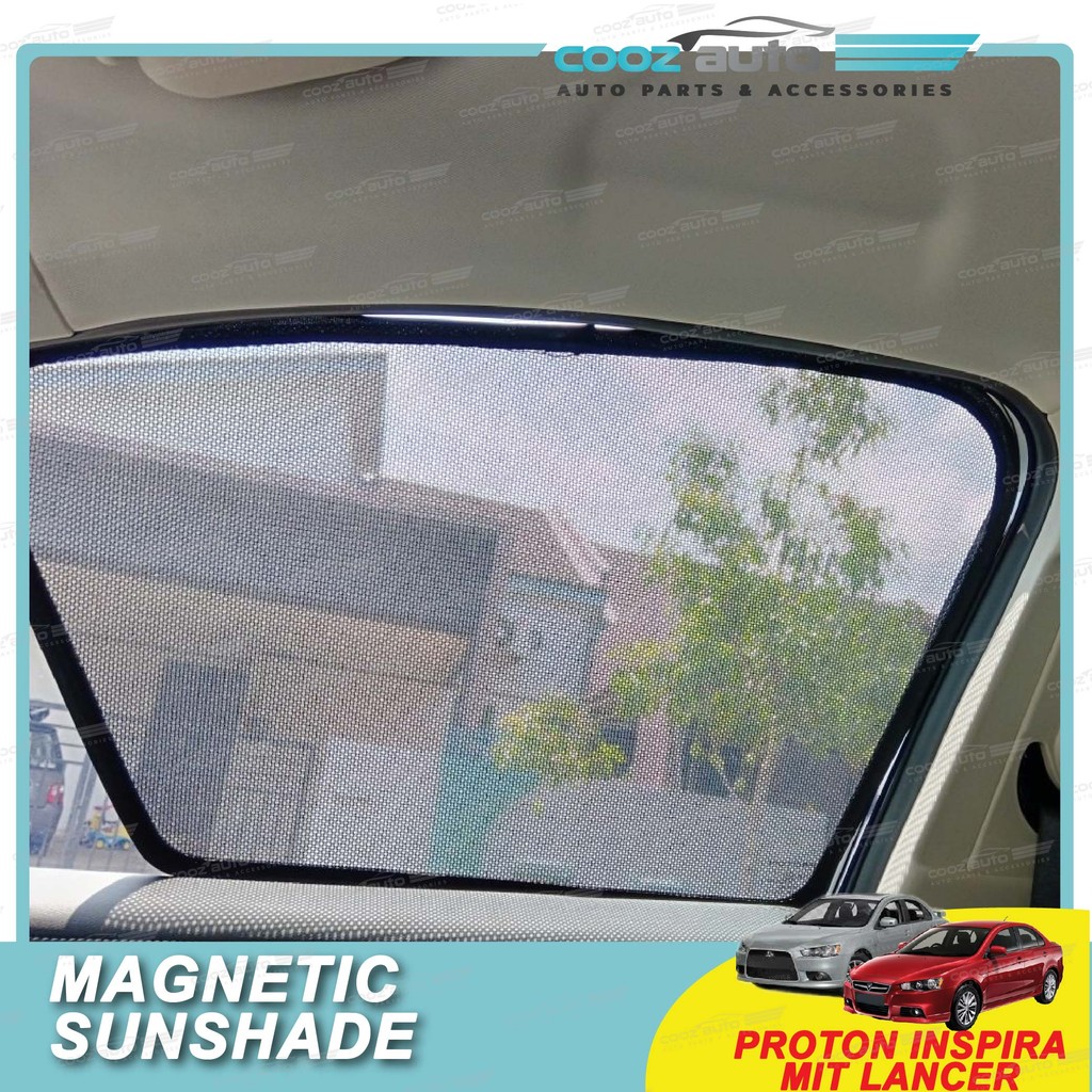 Proton Inspira Mitsubishi Lancer Magnetic Sun Shade Magnet Sunshade ...