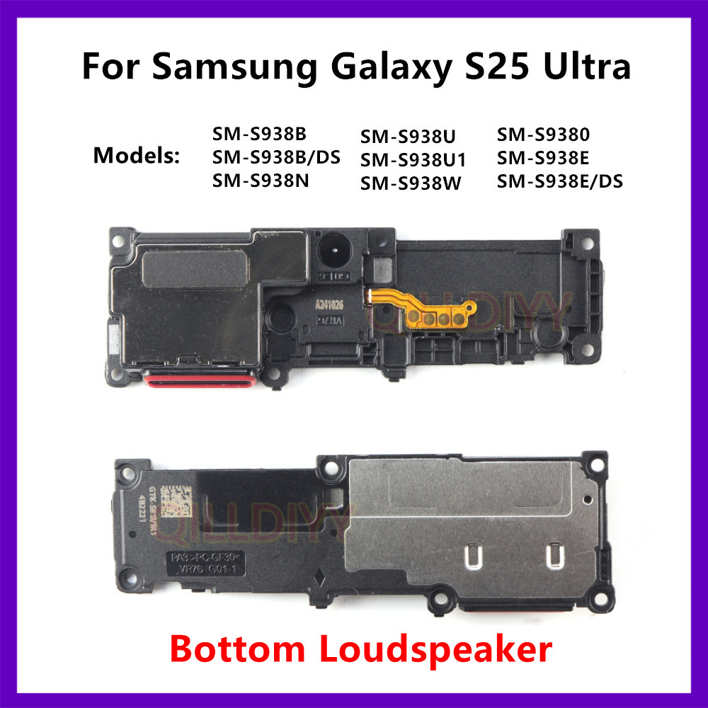 Loudspeaker For Samsung Galaxy S25 Ultra S938B SM-S938E/DS S938U Bottom Loud Speaker Buzzer ...