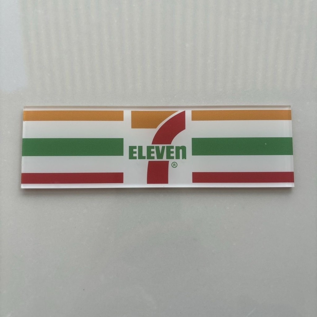 Miniature Convenience Store logo Magnetic Refrigerator Sticker 711 ...