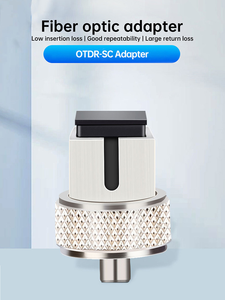 ZOERAX OTDR Fiber Optic Adapter SC Square Connector Optical Time Domain ...