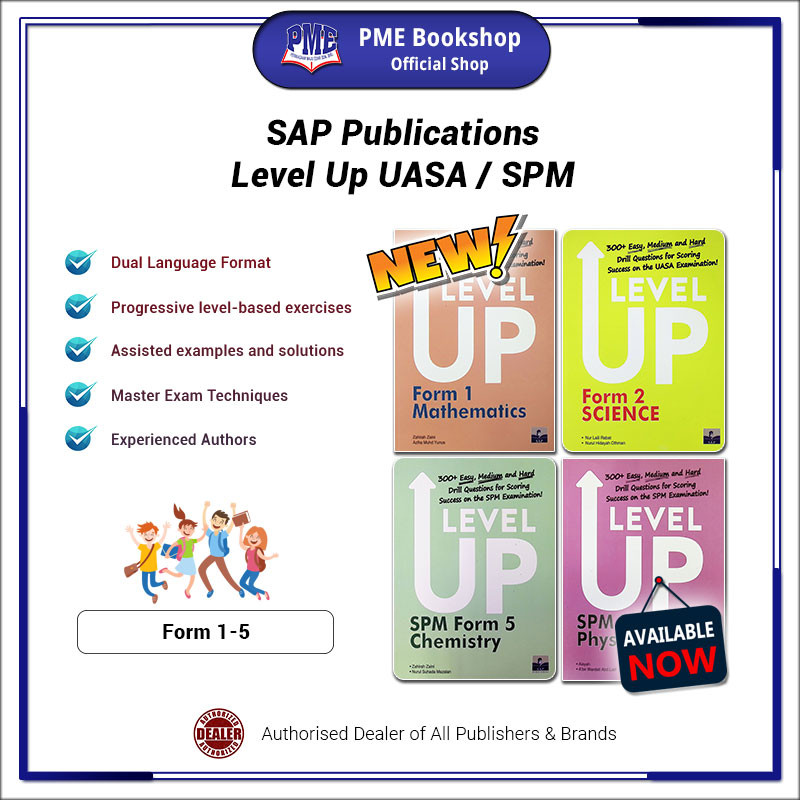 【PME Bookshop】 (2024) SAP Publications: Level Up UASA / SPM Form 1-5 ...