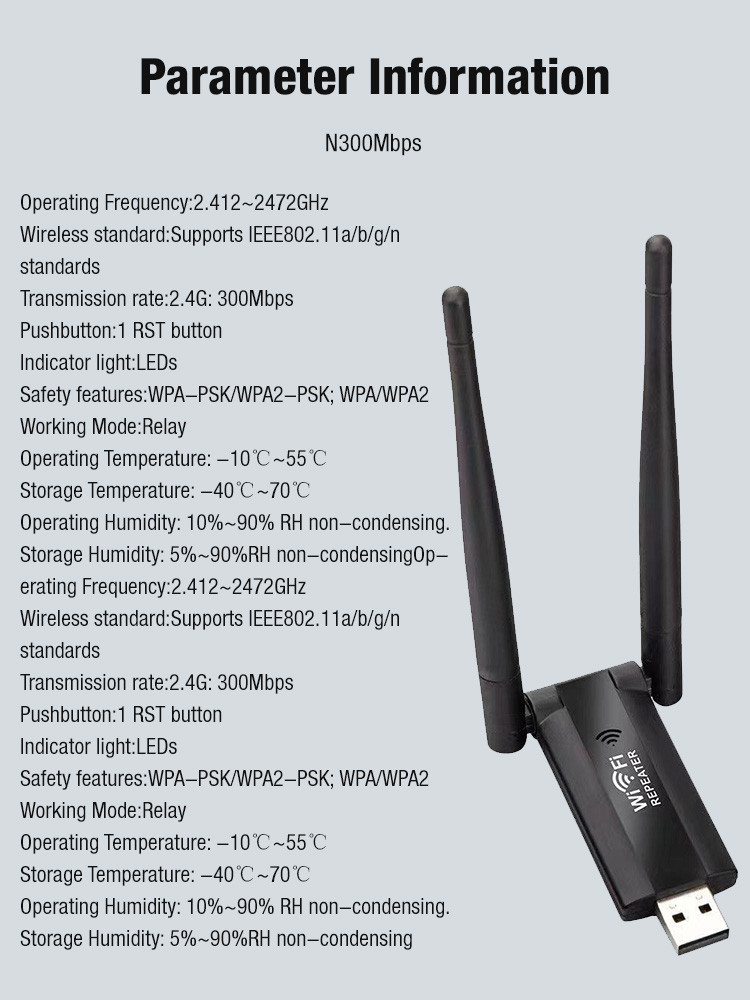 【Seamless Connectivity】 WiFi Signal Booster Enhance Coverage Powerful ...