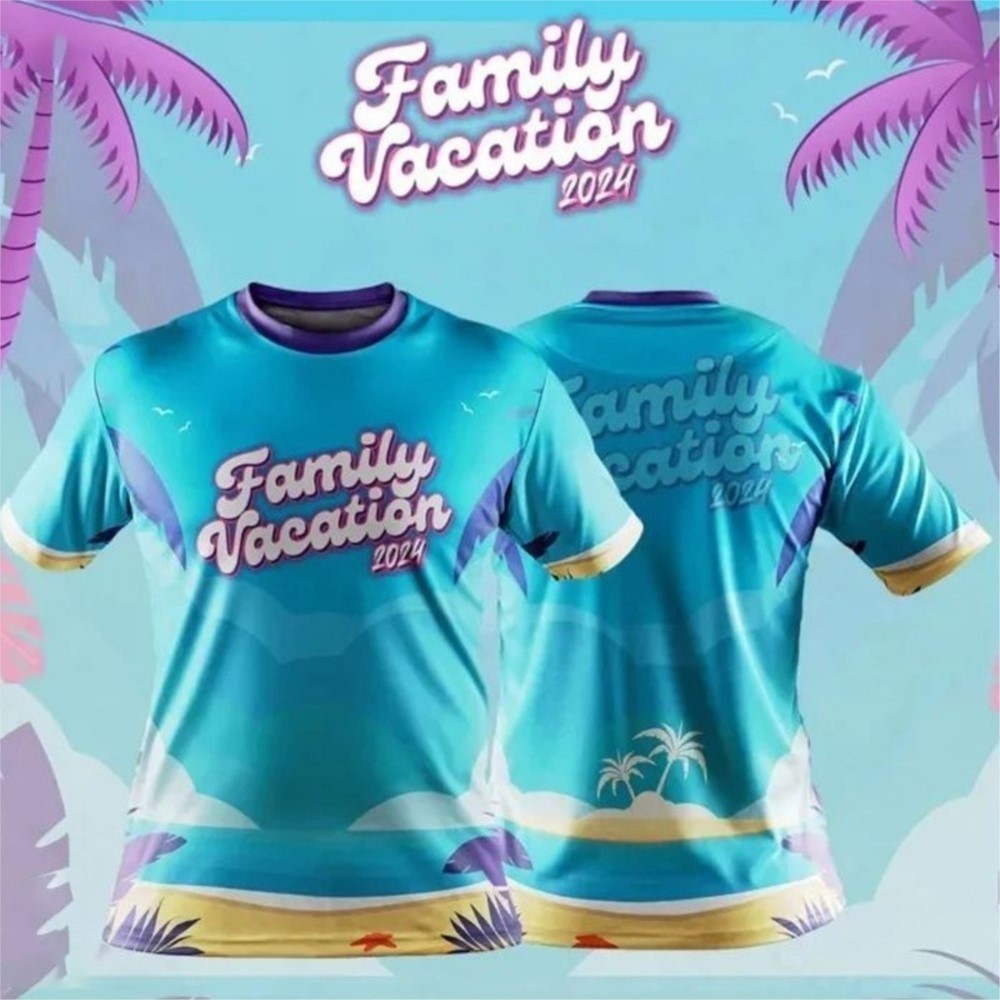 2025 New Design Blue JERSEY Baju Tshirt Lelaki Family Day Short Sleeves ...