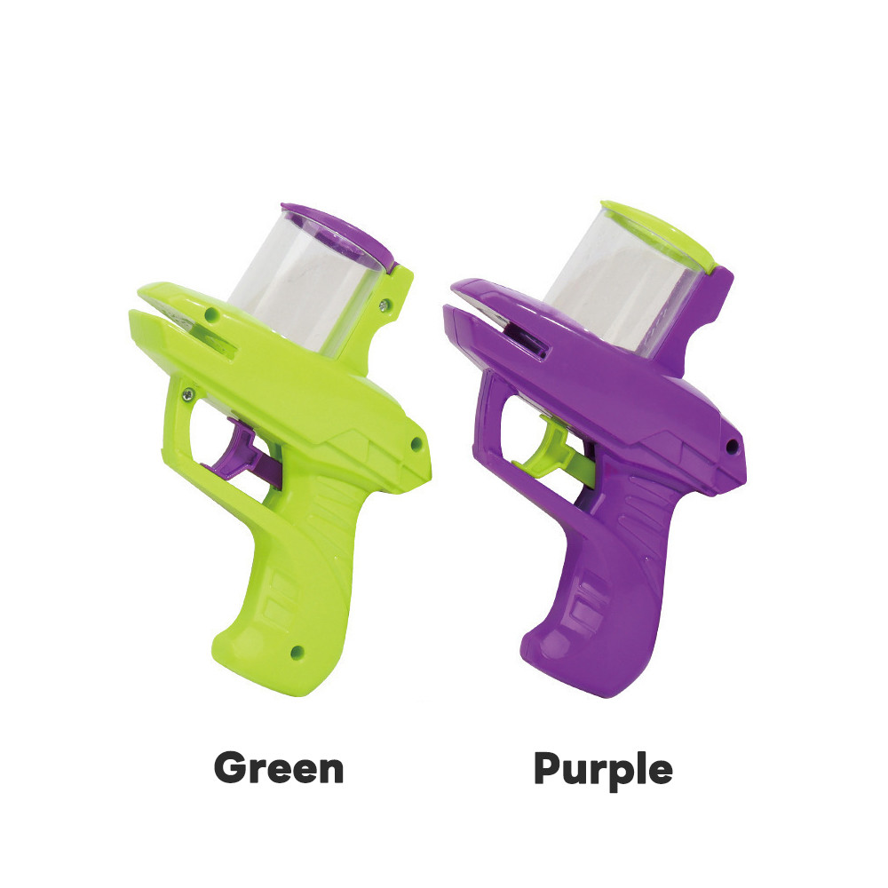 BEVAVAR Carrot Gun Flying Disc Launcher Toys for Kids Plastic Flying ...