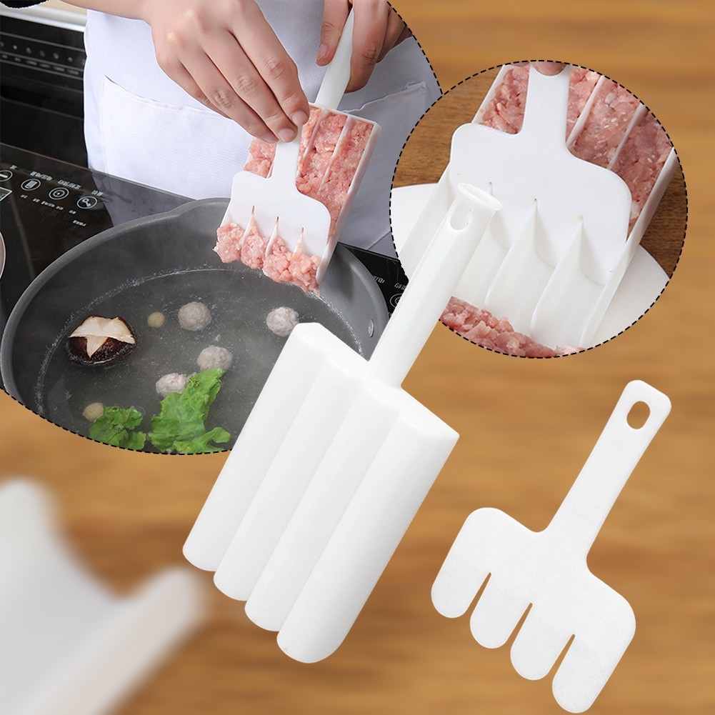 Plastic Meatball Maker Set Fried Fish Beaf Meat Making Balls for Mold ...