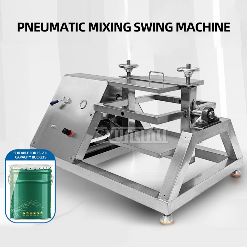 Industrial stainless steel pneumatic mixing Swing Machine 360 degree ...
